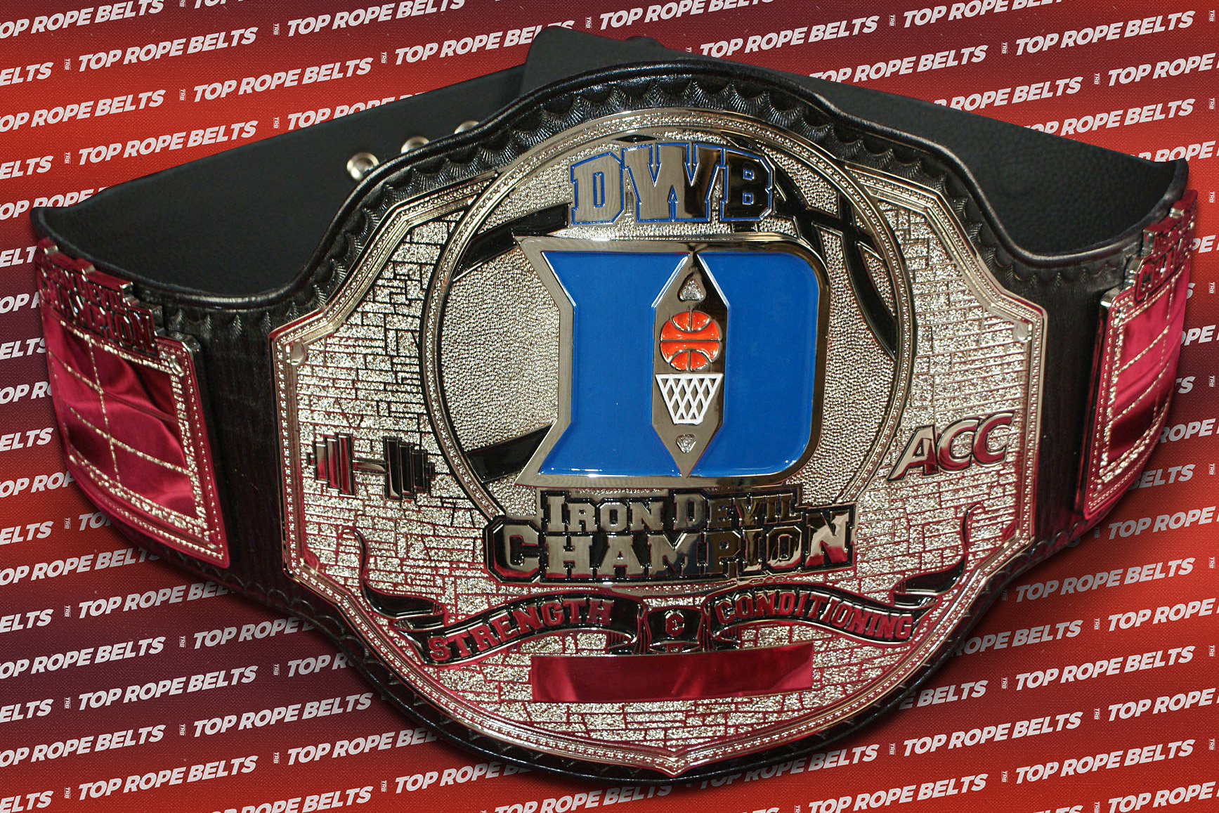 DWB Duke Women’s Basketball Championship Title | Top Rope Belts